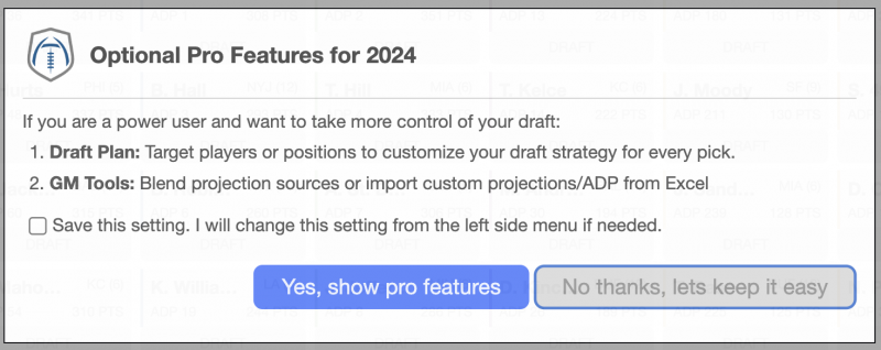 Draft Hero Walkthrough | 4for4
